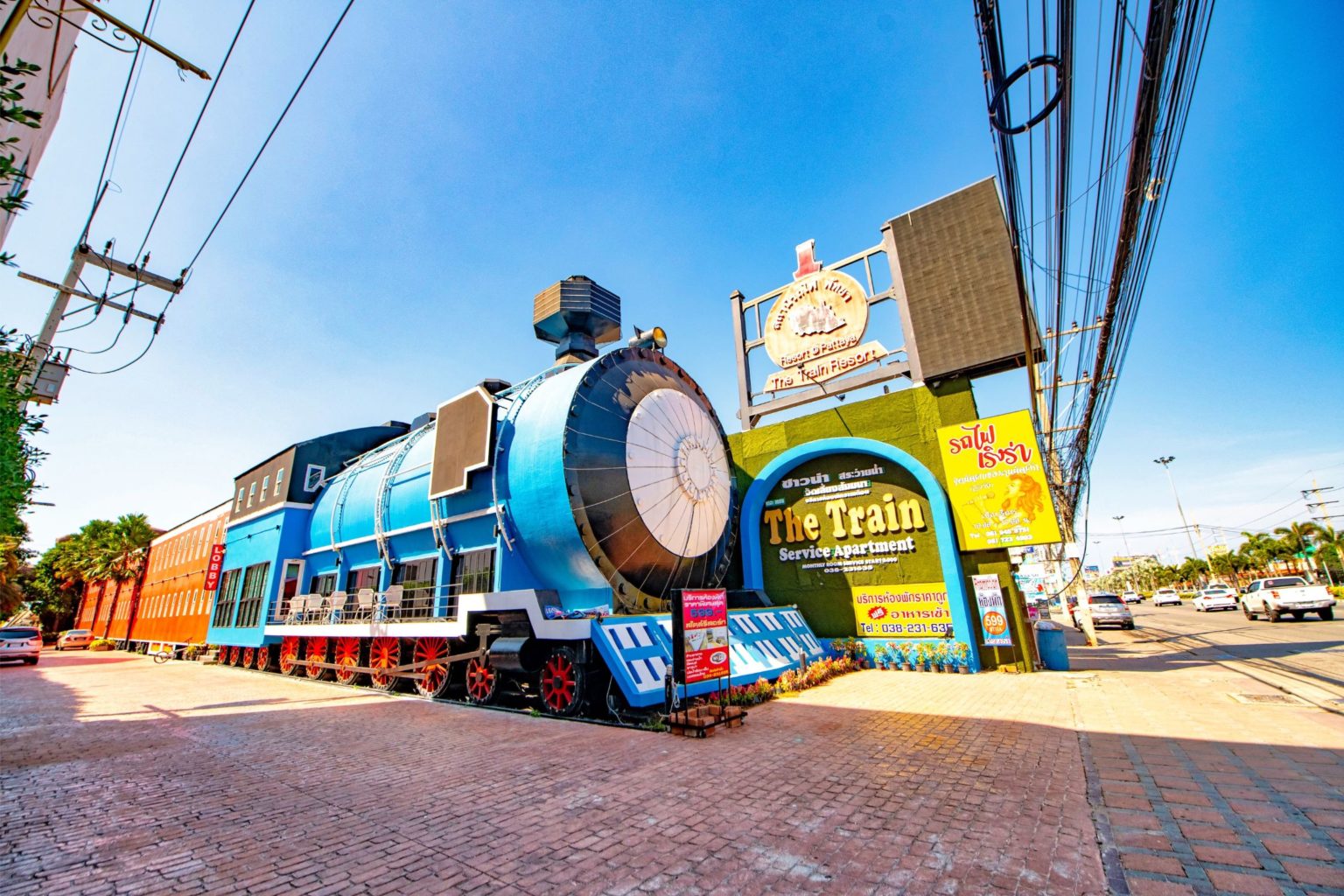 Pool Area - The Train Resort Sauna & Spa - 4 stars Hotel in Pattaya ...